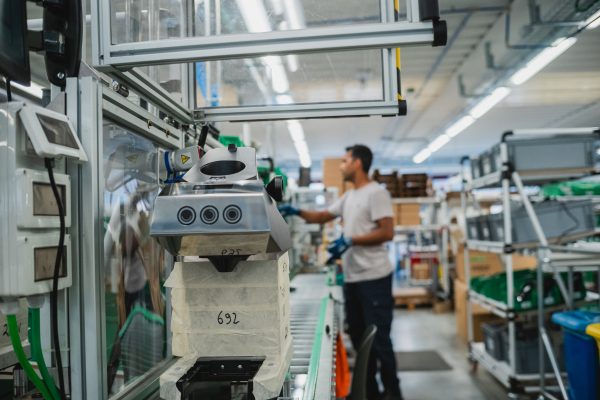 the new factory production lines - La Marzocco USA